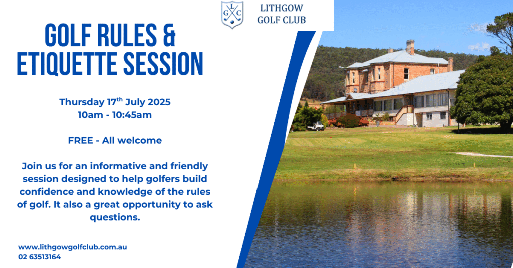 Lithgow Golf Club | Scenic 18-Hole Golf Course in Marangaroo